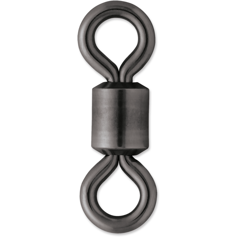 VMC Jigs Black Stainless Steel Rolling Swivel - Als.com VMC Jigs Black Stainless Steel Rolling Swivel - Als.com