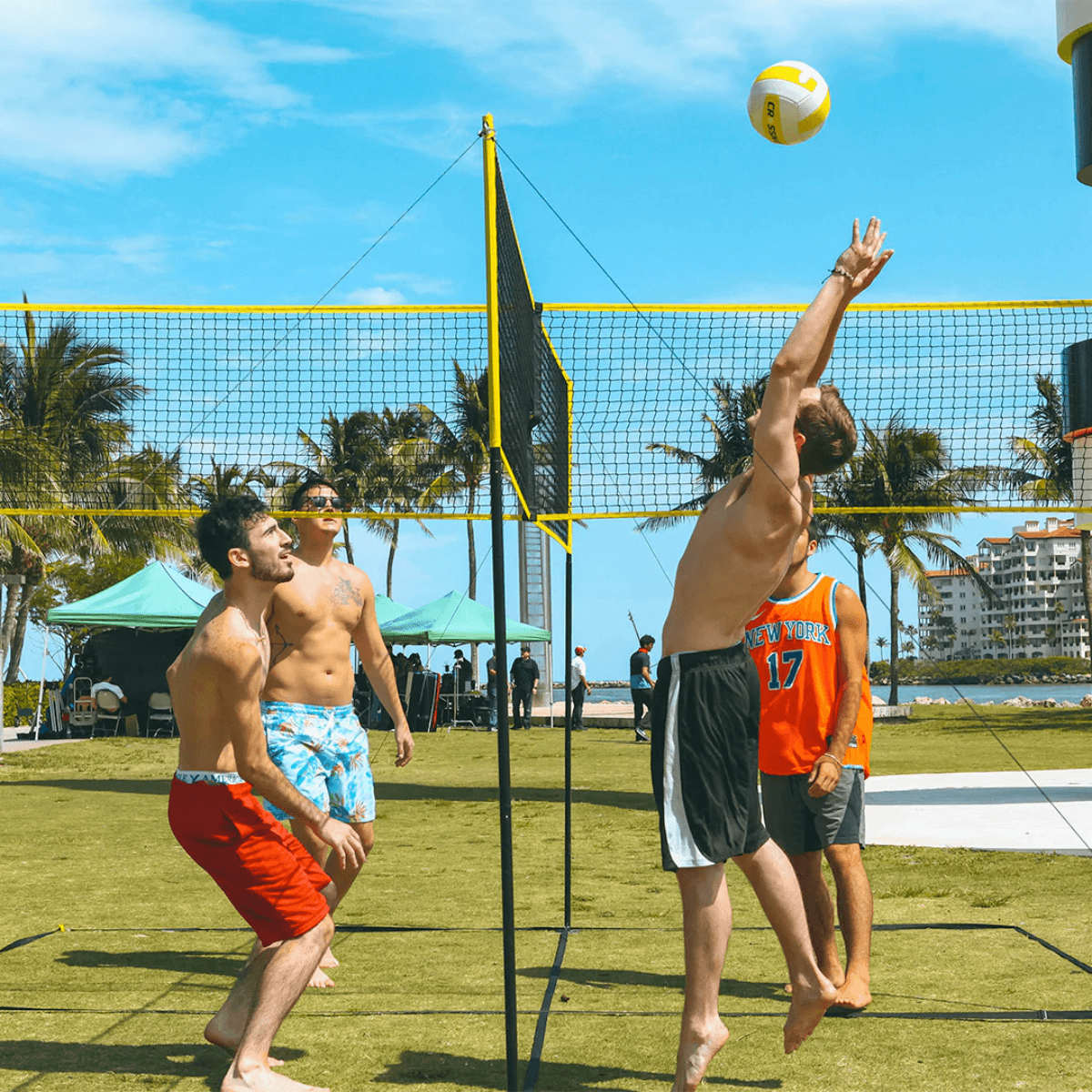 CROSSNET Four Square Volleyball Game - Als.com