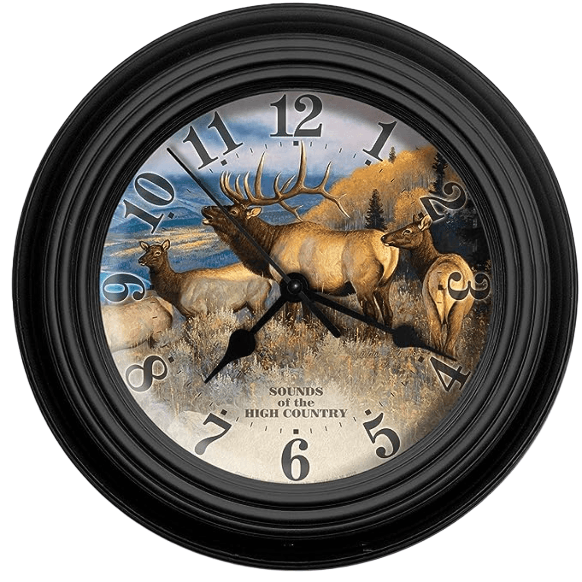 Reflective Art Sounds Of The High Country Wall Clock - Als.com