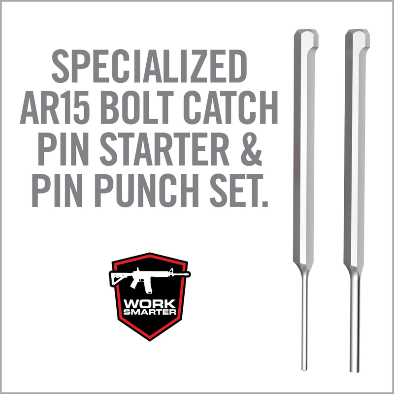 Real Avid AR15 Bolt Catch Pin Starter & Punch Set - Als.com