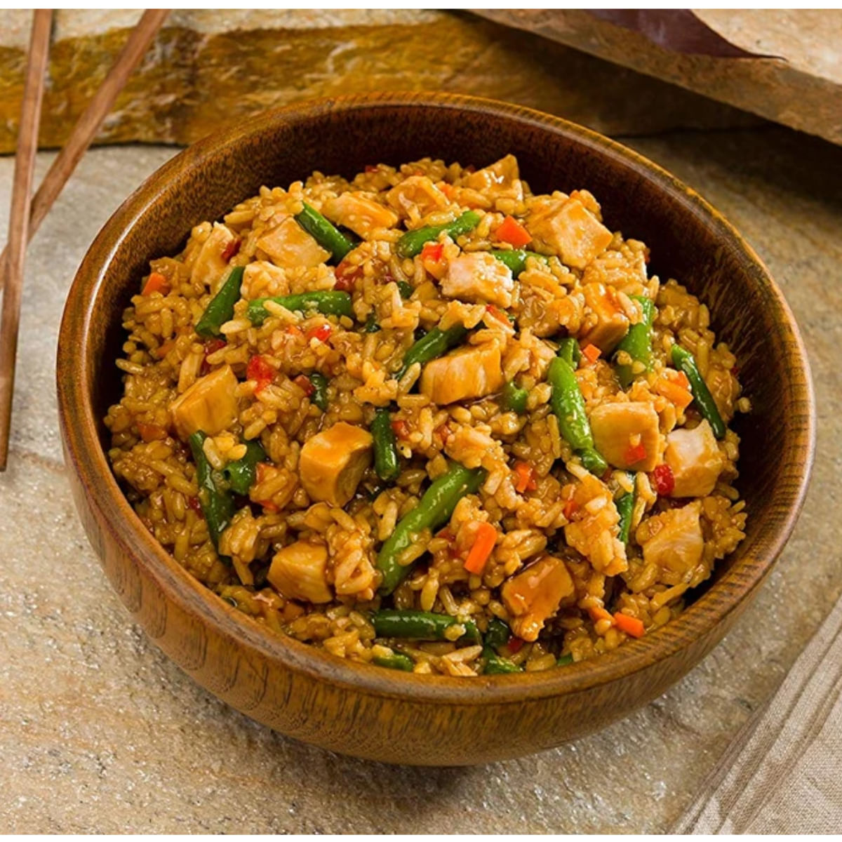 Peak Refuel Chicken Teriyaki Rice Freeze Dried Meal - Als.com