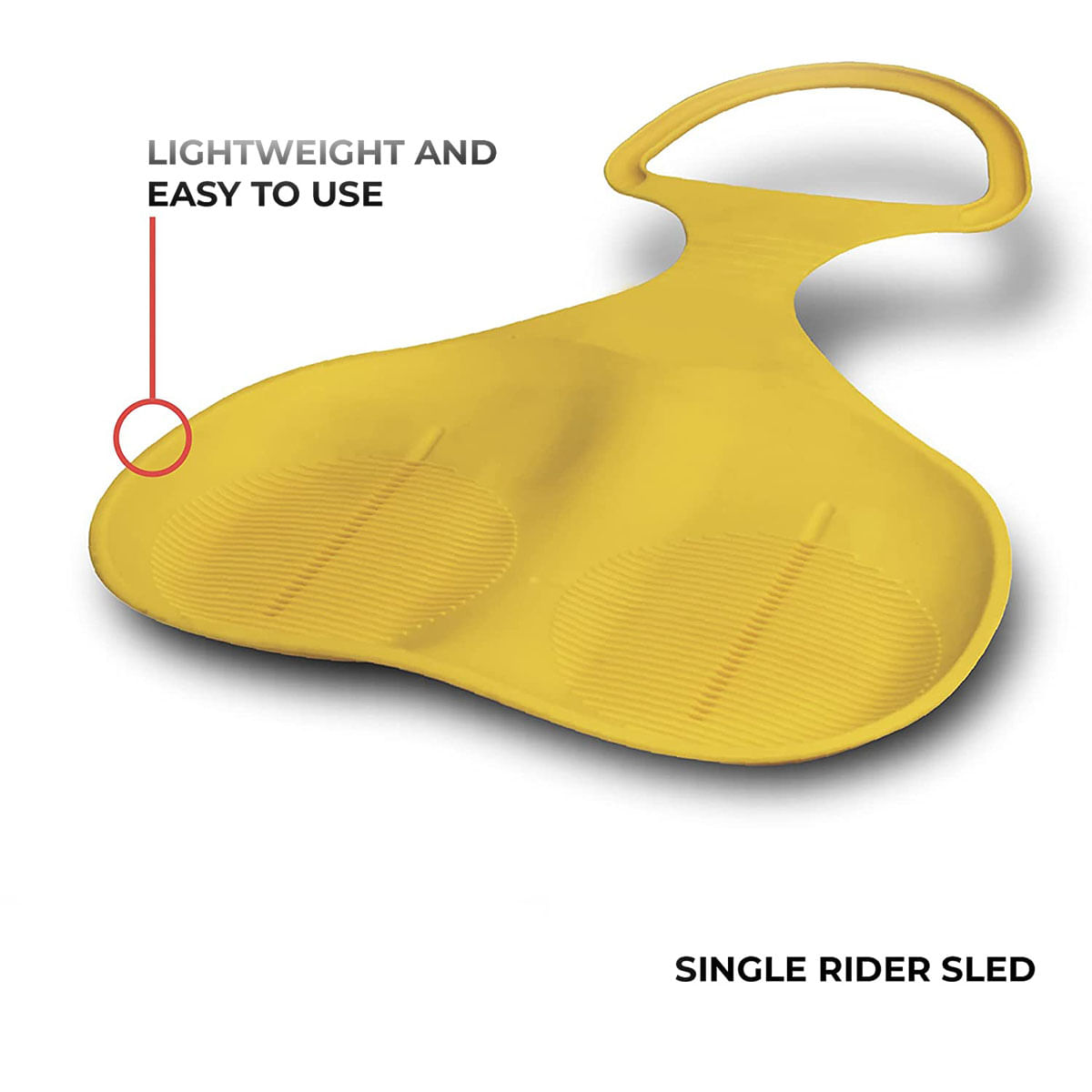 Airhead Lightweight Plastic Spoon Sled - Als.com